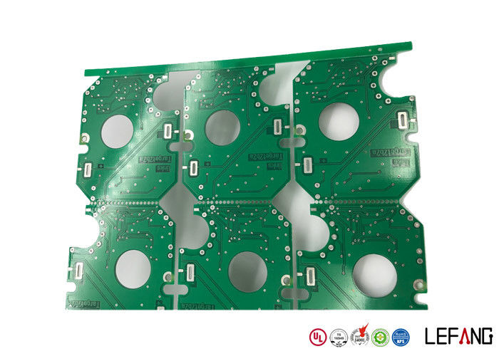 Professional Green Solder Mask Double Layer PCB Board 1OZ Copper Thickness HASL Surface ...