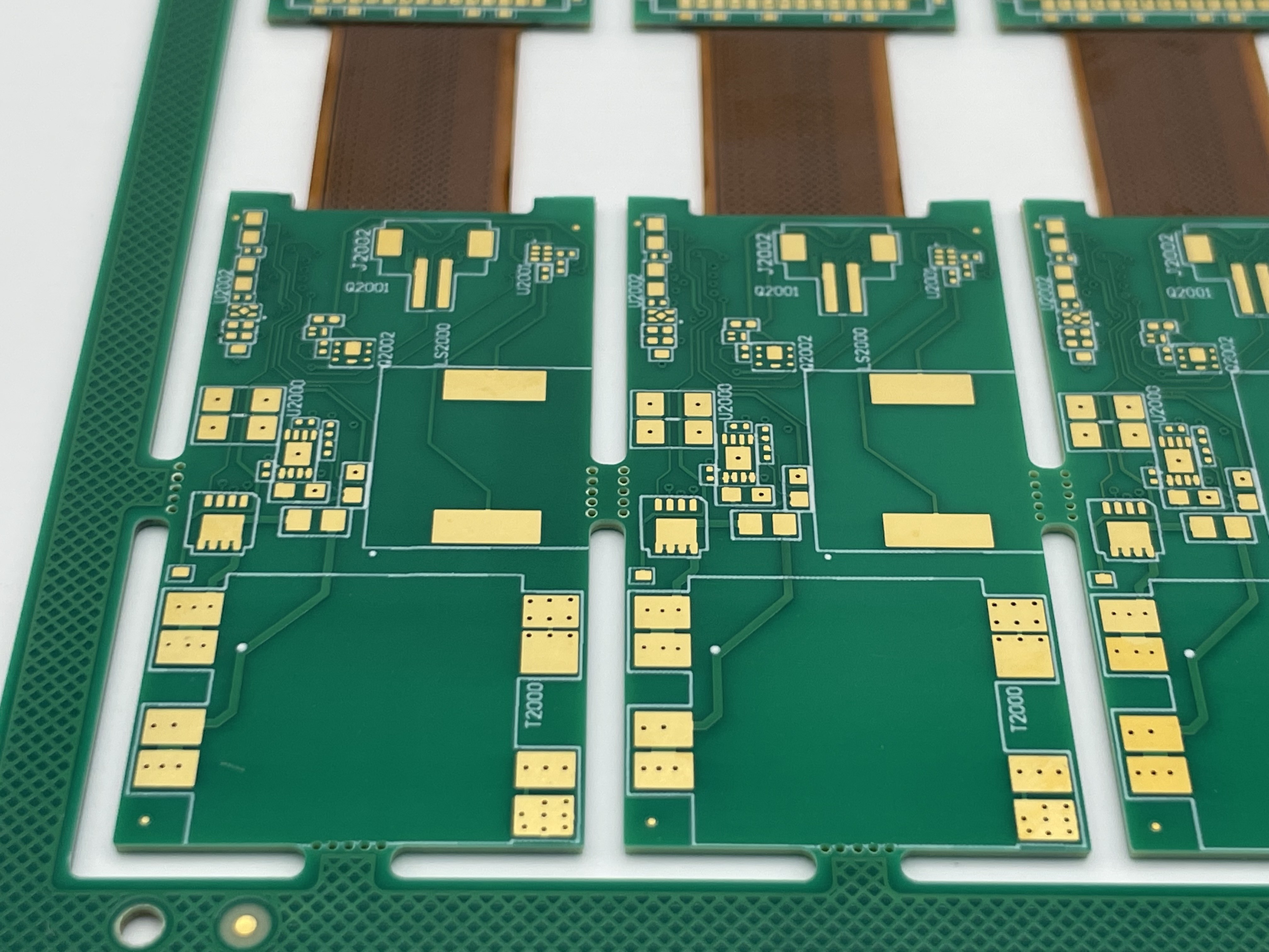 600mm X 600mm 12 Layer Rigid Flexible PCB With Immersion Tin Surface Finish
