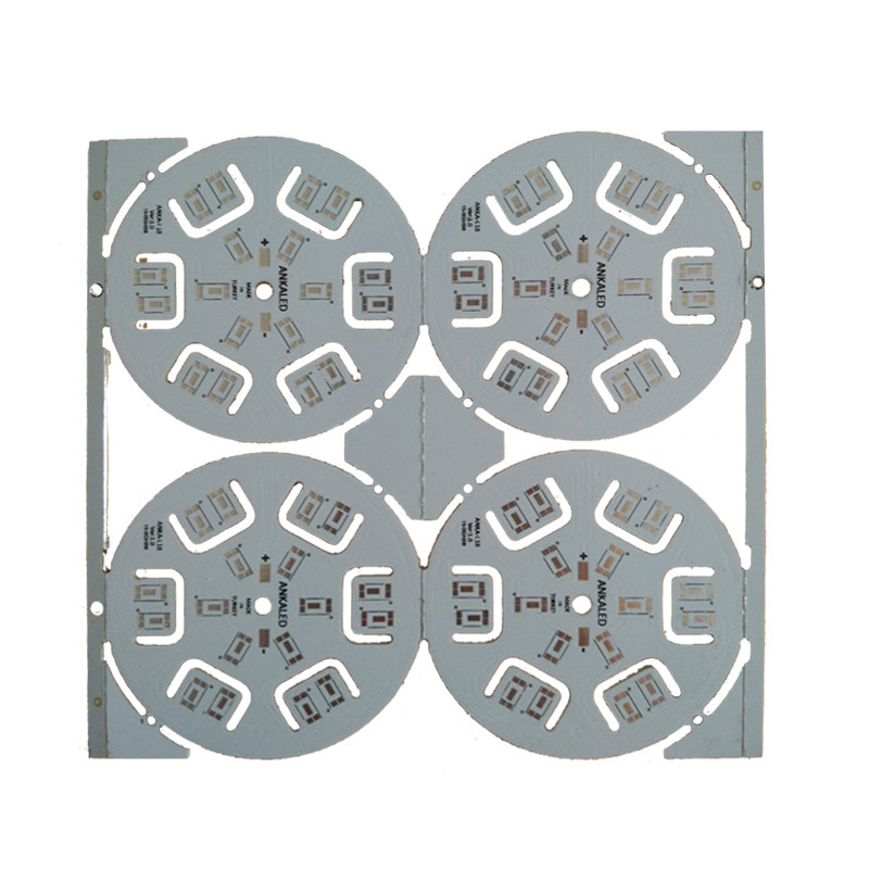 LED Light PCB Circular Led Circuit Board With HASL ENIG OSP Surface ...